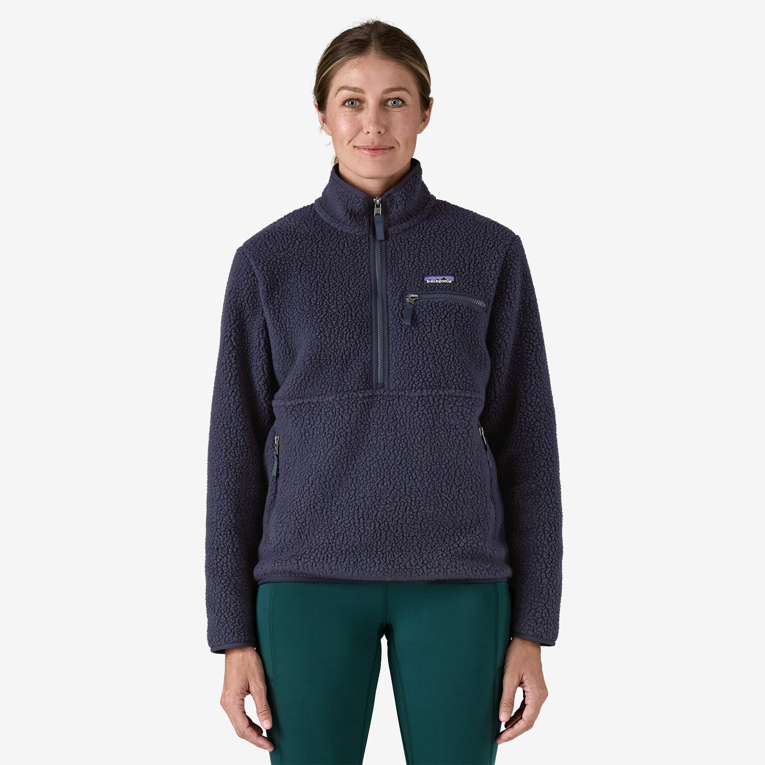 Women's Retro Pile Fleece Marsupial Pullover - Patagonia Australia