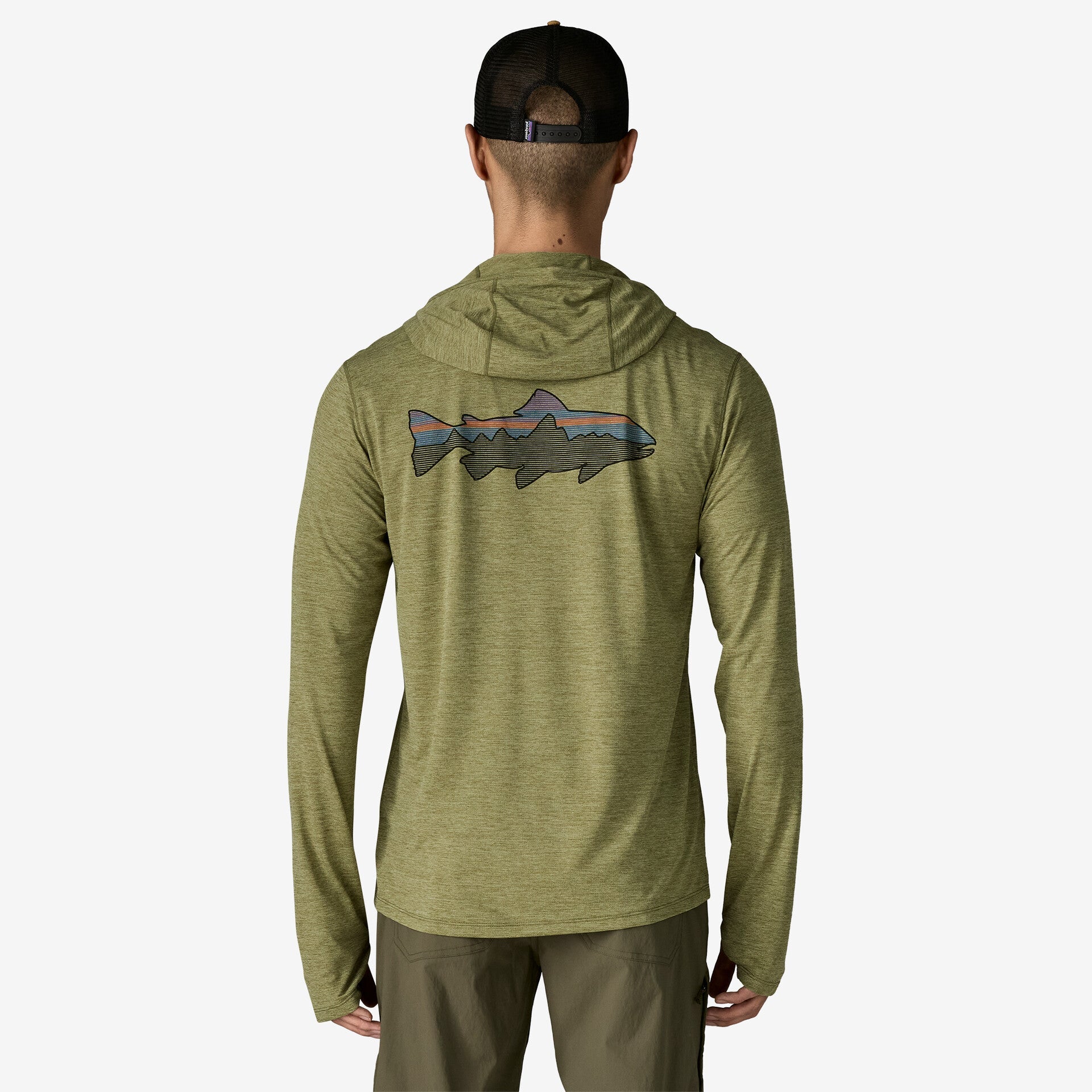 Men’s Capilene® Cool Sun Hoody - Fitz Roy Trout - Patagonia Australia