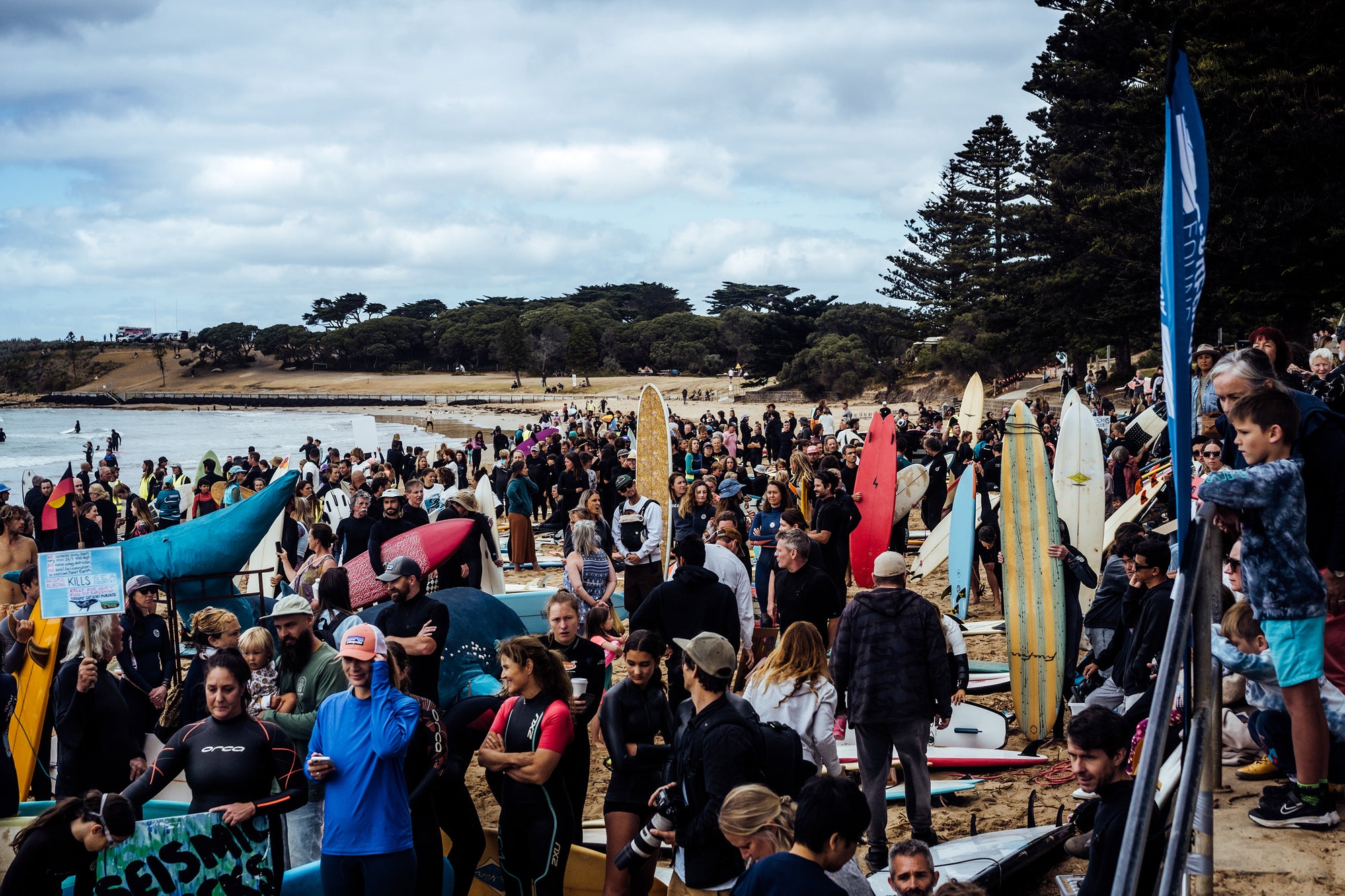 Blast Off: Massive Surf Coast Paddle Out To Protect The Southern Ocean ...