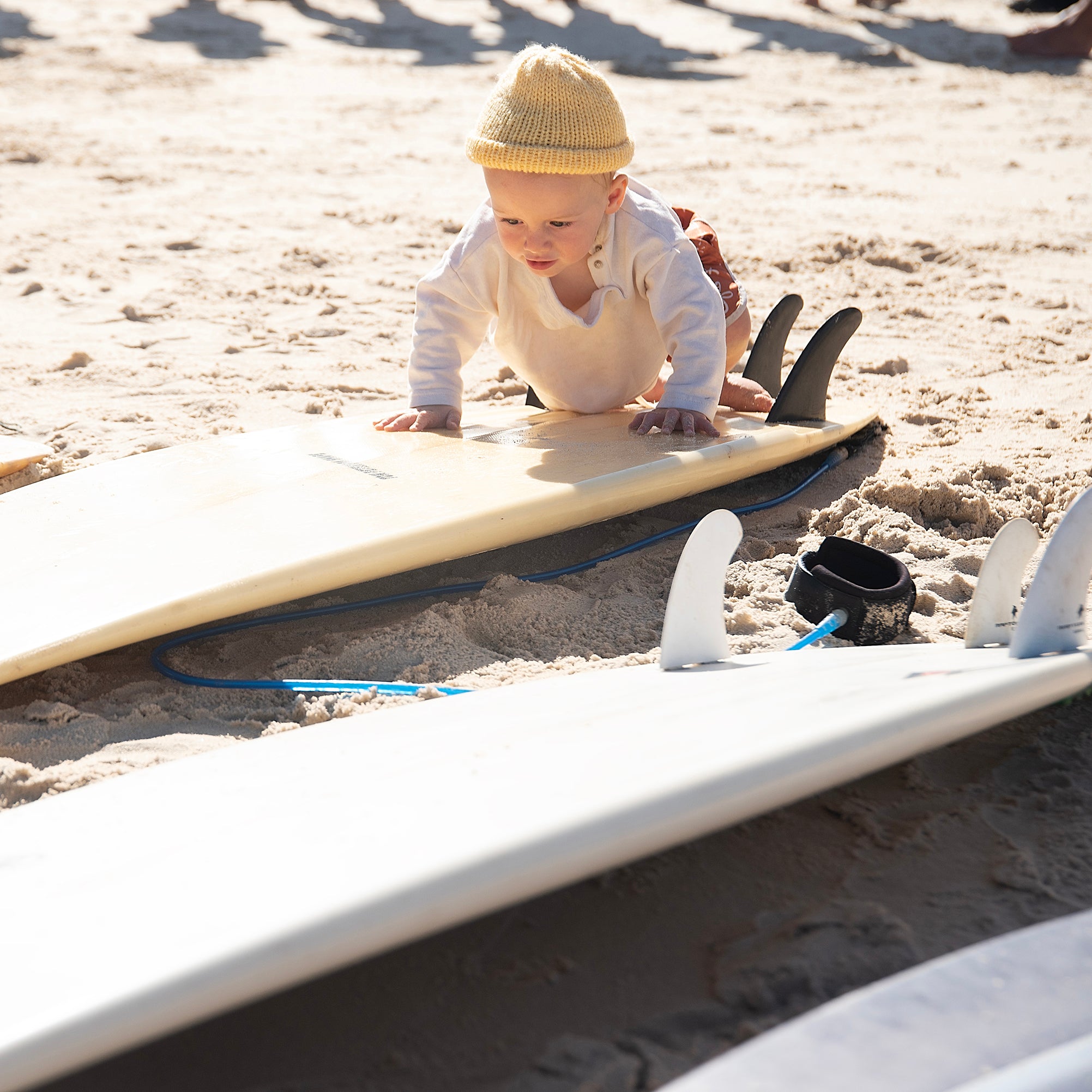 FINDING THE FALL LINE: One autumn morning, a century of surfboards ...